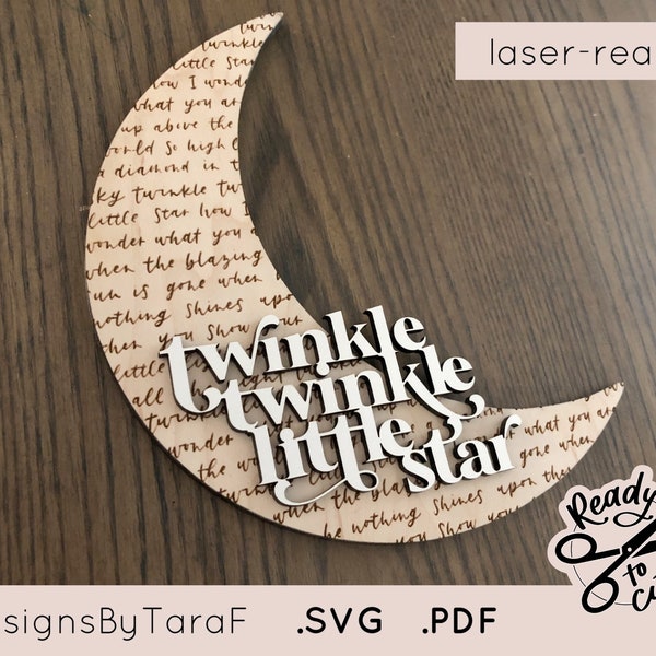 Twinkle Twinkle Little Star Svg - Etsy