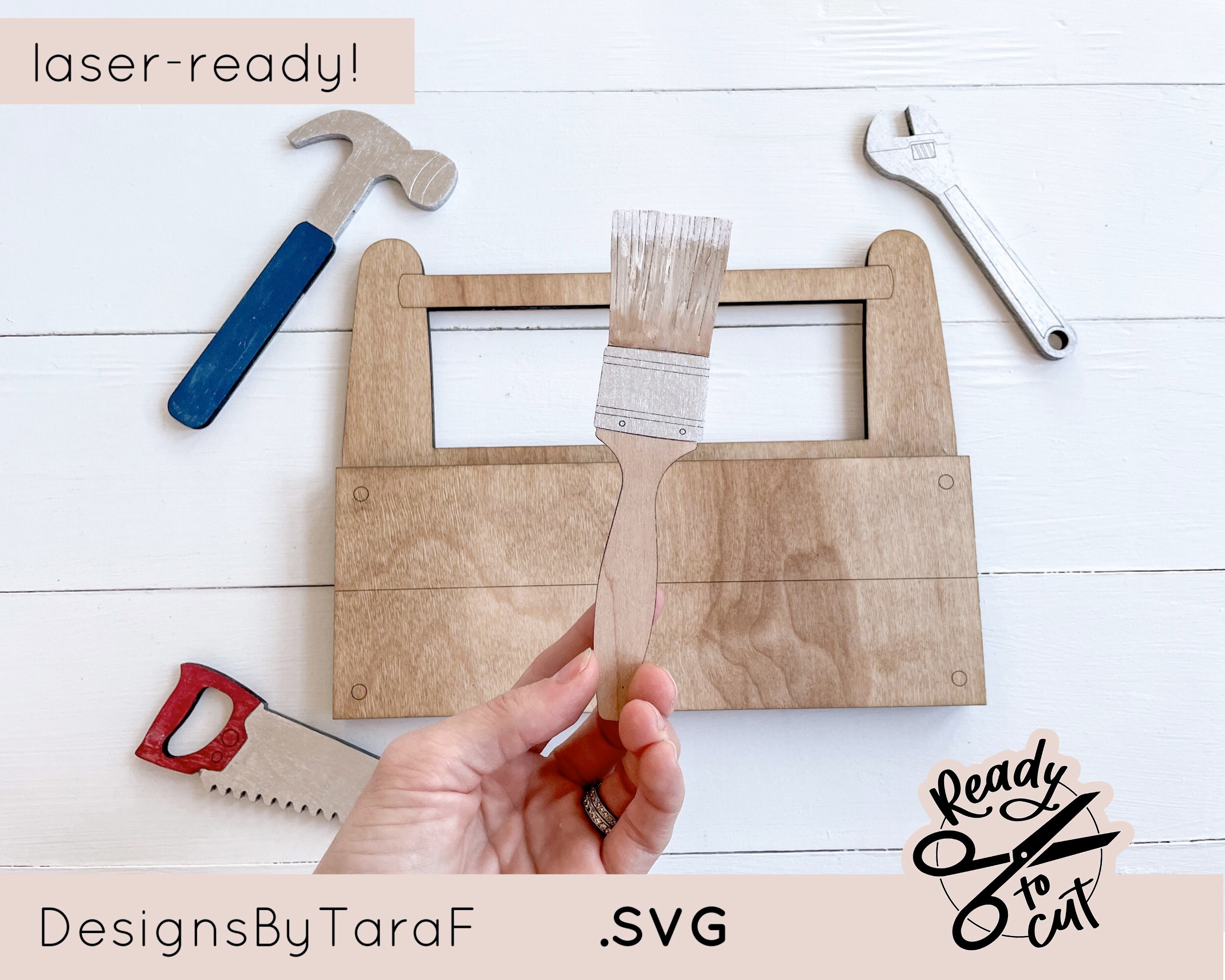 SVG DIY Kit Fathers Day Tools Tool Box Gift Worlds Best Dad - Etsy