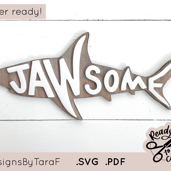 Jaws Sign Svg - Etsy
