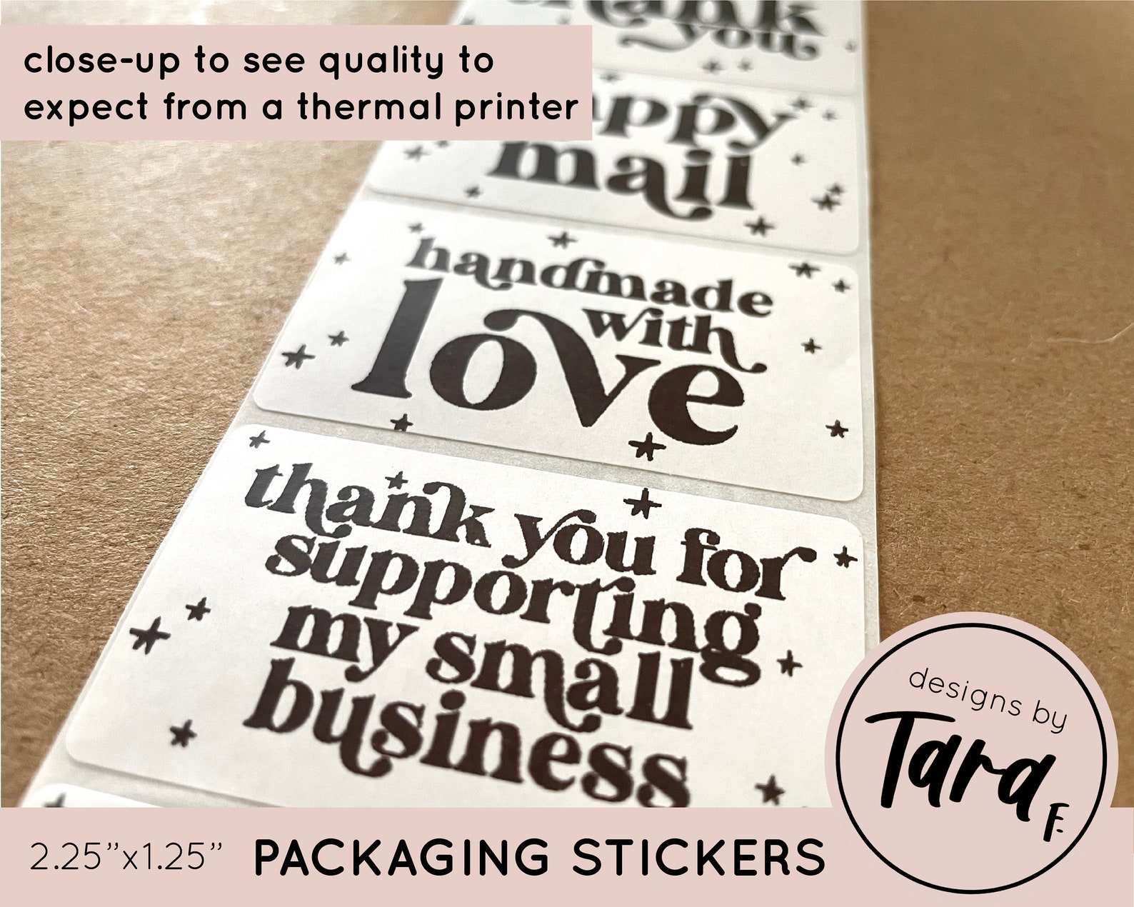 Packing Stickers - Shipping Stickers - Small Business Packaging ...