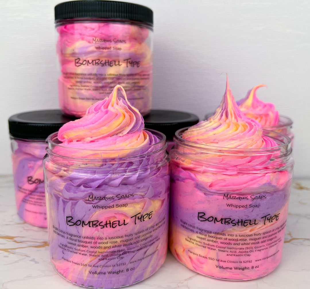 Bombshell Type Whipped Soap - Etsy