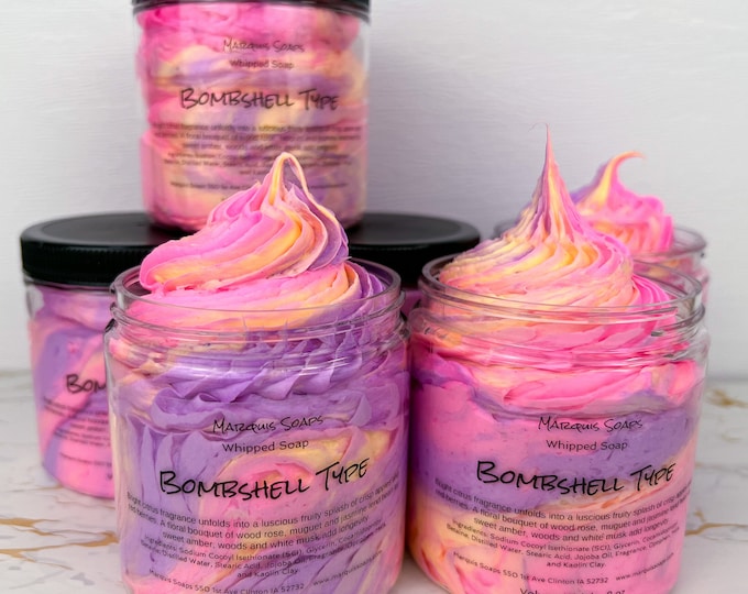 Bombshell Type Whipped Soap - Etsy