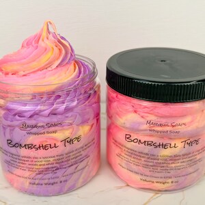Bombshell Type Whipped Soap - Etsy