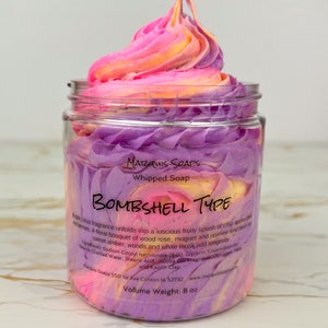 Bombshell Type Whipped Soap - Etsy