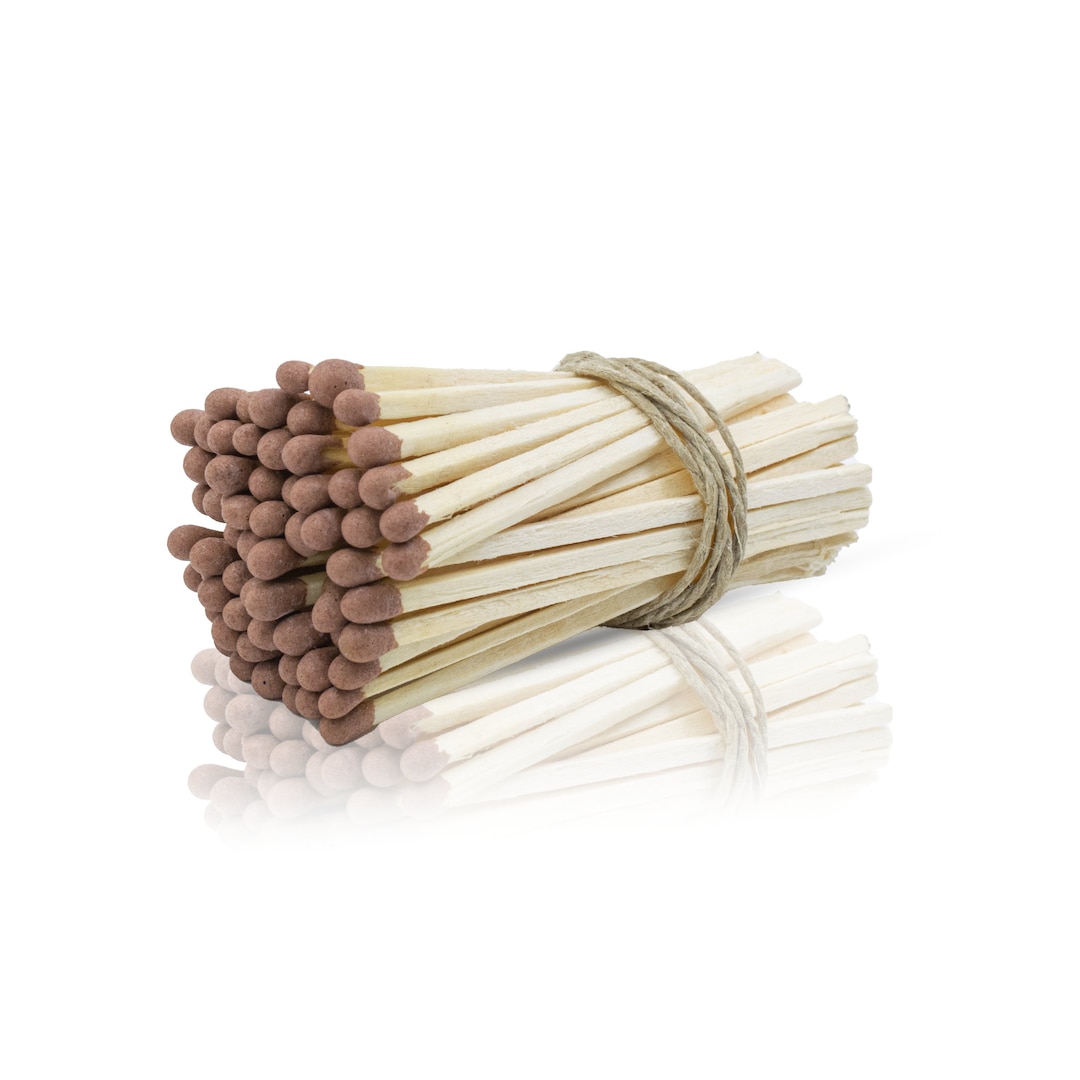 3 Inch Brown Long Wooden Matchsticks for Home Decor - Etsy