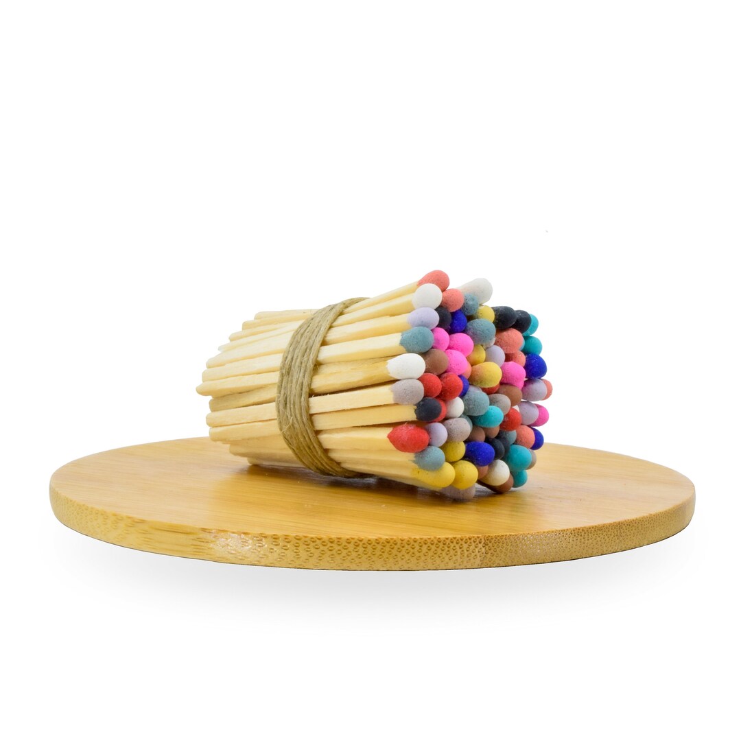 2 Inch Mixed Colors Small Wooden Matchsticks for Home - Etsy