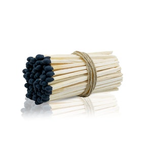 3 Inch Black Long Wooden Matchsticks for Home Decor Wedding Favors ...