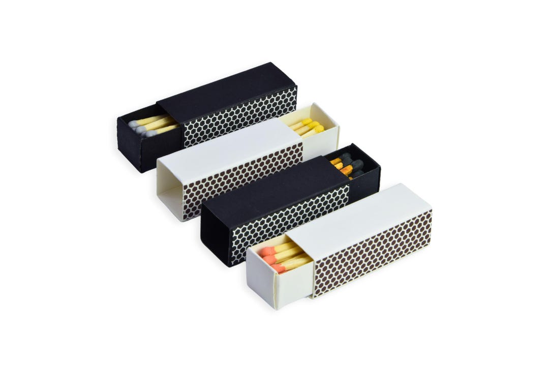 2" Inch Long, Wooden Matchsticks, Matchboxes, For, Weddings, Small Gift ...