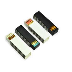 2" Inch Long, Wooden Matchsticks, Matchboxes, For, Weddings, Small Gift ...