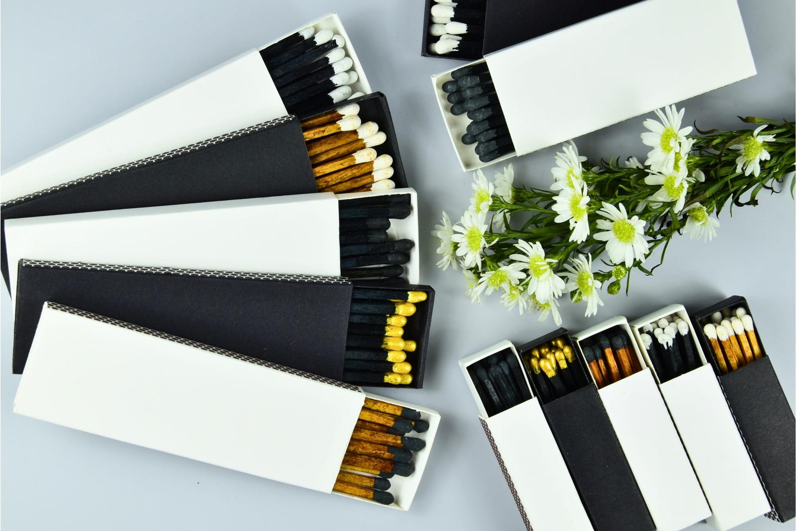 4" Inch Long, Wooden Matchsticks, Matchboxes, For, Weddings, Small Gift ...