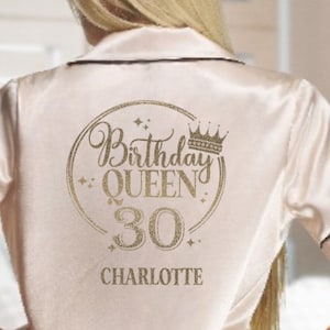 Personalised 30th Birthday Pyjamas. 30th Birthday Pjs. Thirtieth ...