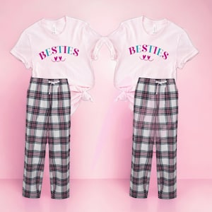 Besties Pyjamas. Personalised Matching Pjs. Twinning Pjs. Best Friends ...