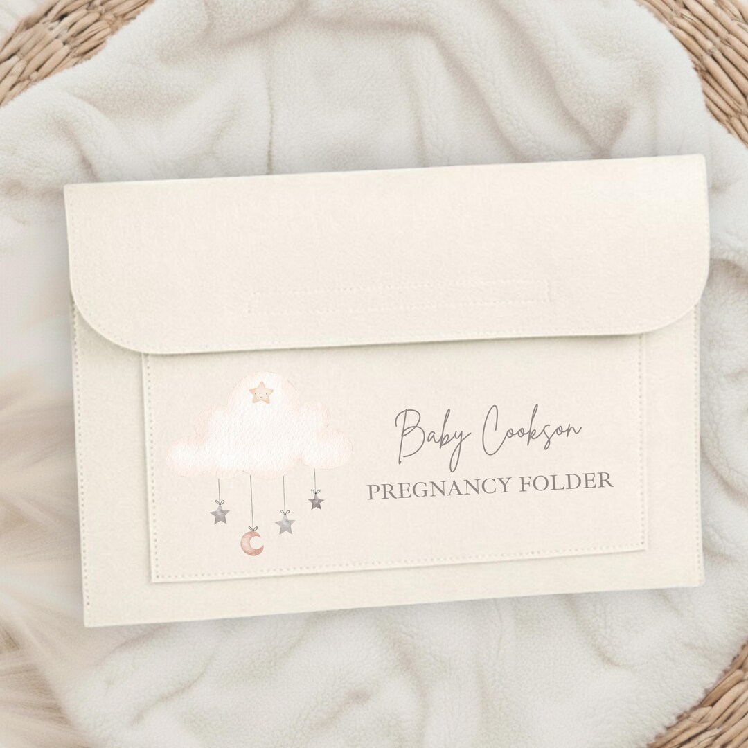 Clouds of Dreams Pregnancy Notes Folder | Maternity Notes for Baby ...