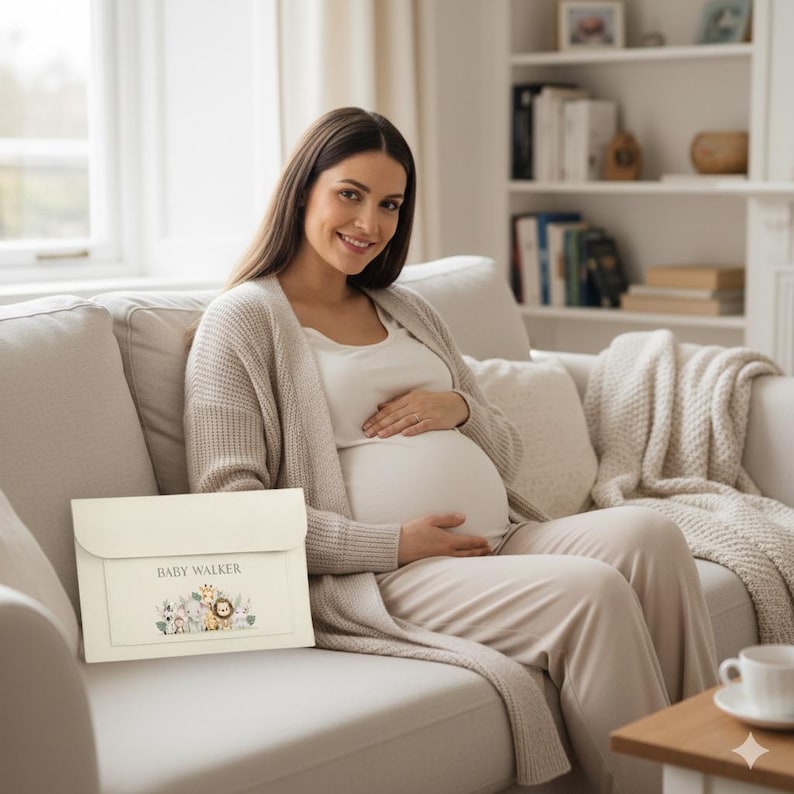Safari Pregnancy Notes Folder | Maternity Notes for New Baby | for New ...