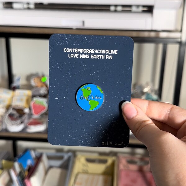Earth Pins - Etsy