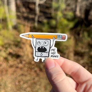 Doodlebob Sticker | Spongebob | Cute Stickers | Pop Culture | Bikini ...