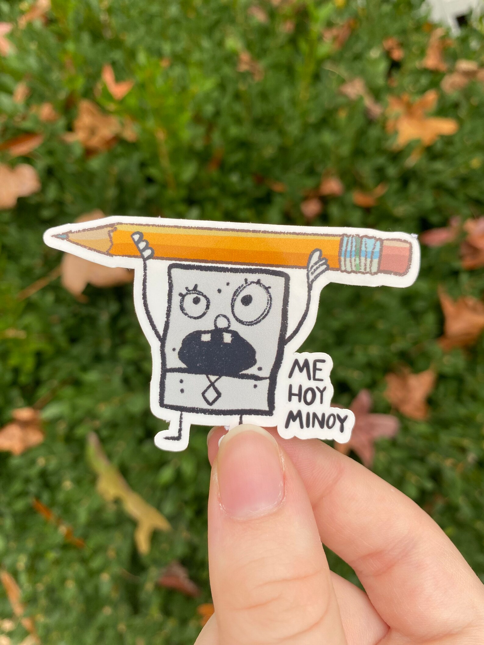 Doodlebob Sticker Spongebob Cute Stickers Pop Culture - Etsy