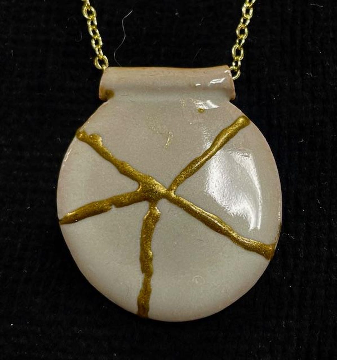 Kintsugi Necklace - Shattered and Restored - Etsy