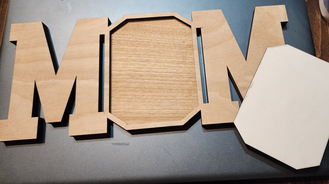 Digital Mom Frame With Photo Insert, Sublimation Insert Standing File ...