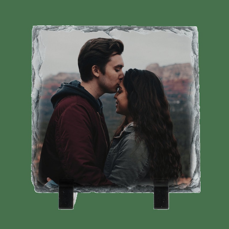 Custom Photo Slate: Personalized Family Picture Rock - Etsy
