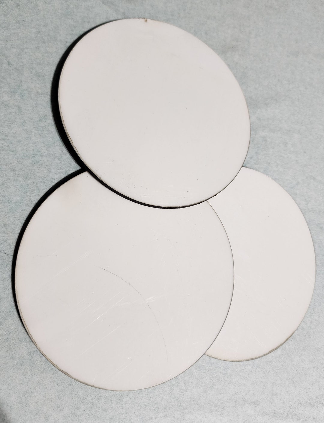Sublimation Blanks: Unisub Hardboard Circle, 3/4/5 Inch - Etsy