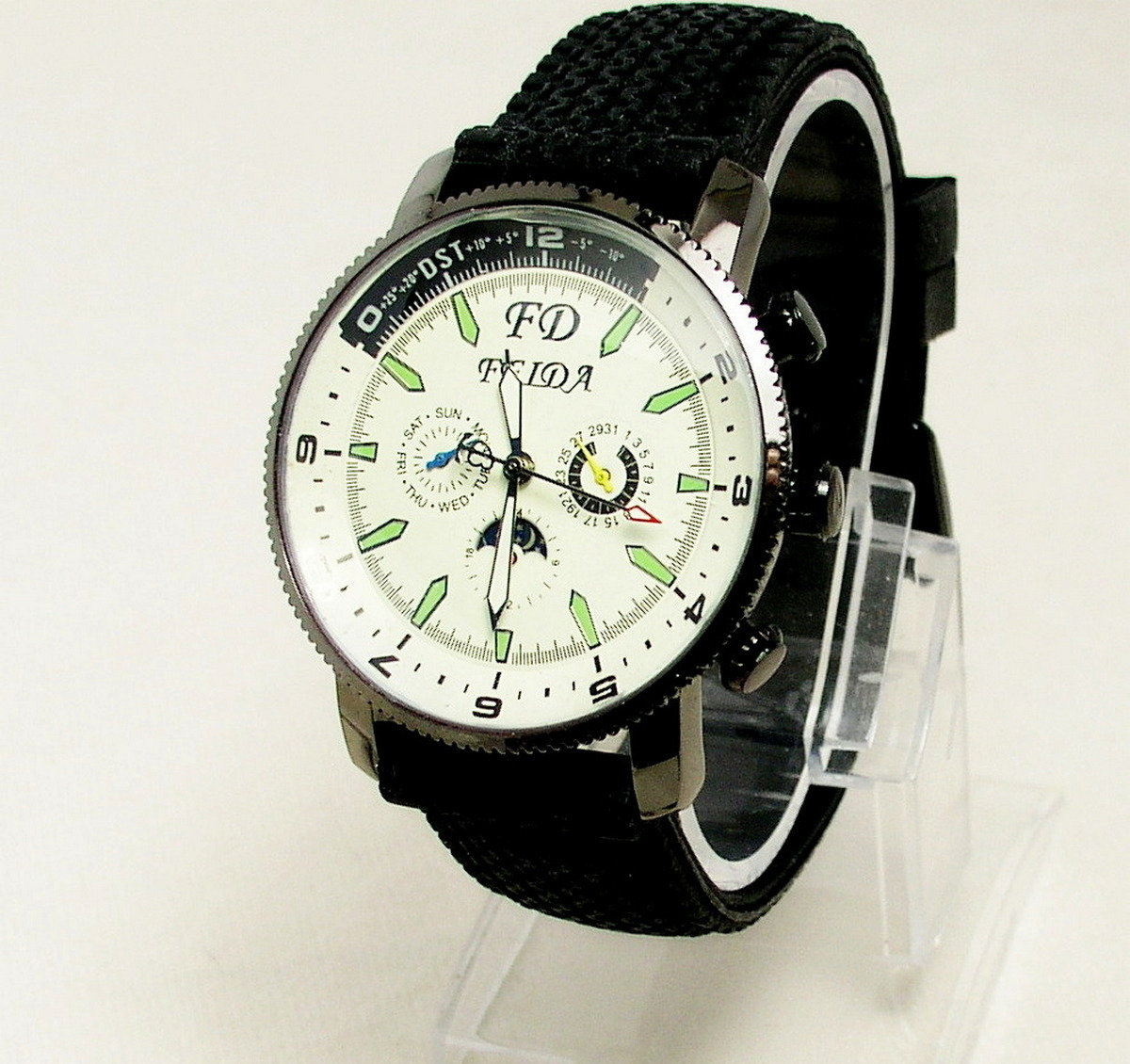 FD Felda Watch as NEW. Date, Moon Phases. - Etsy