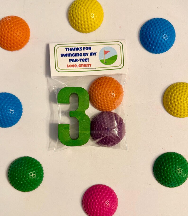 Golf Crayon Party Favors - Etsy