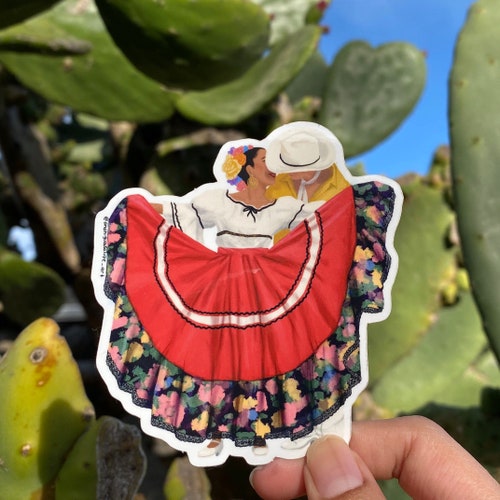 WATERPROOF Jalisco Ballet Folklorico Sticker - Etsy