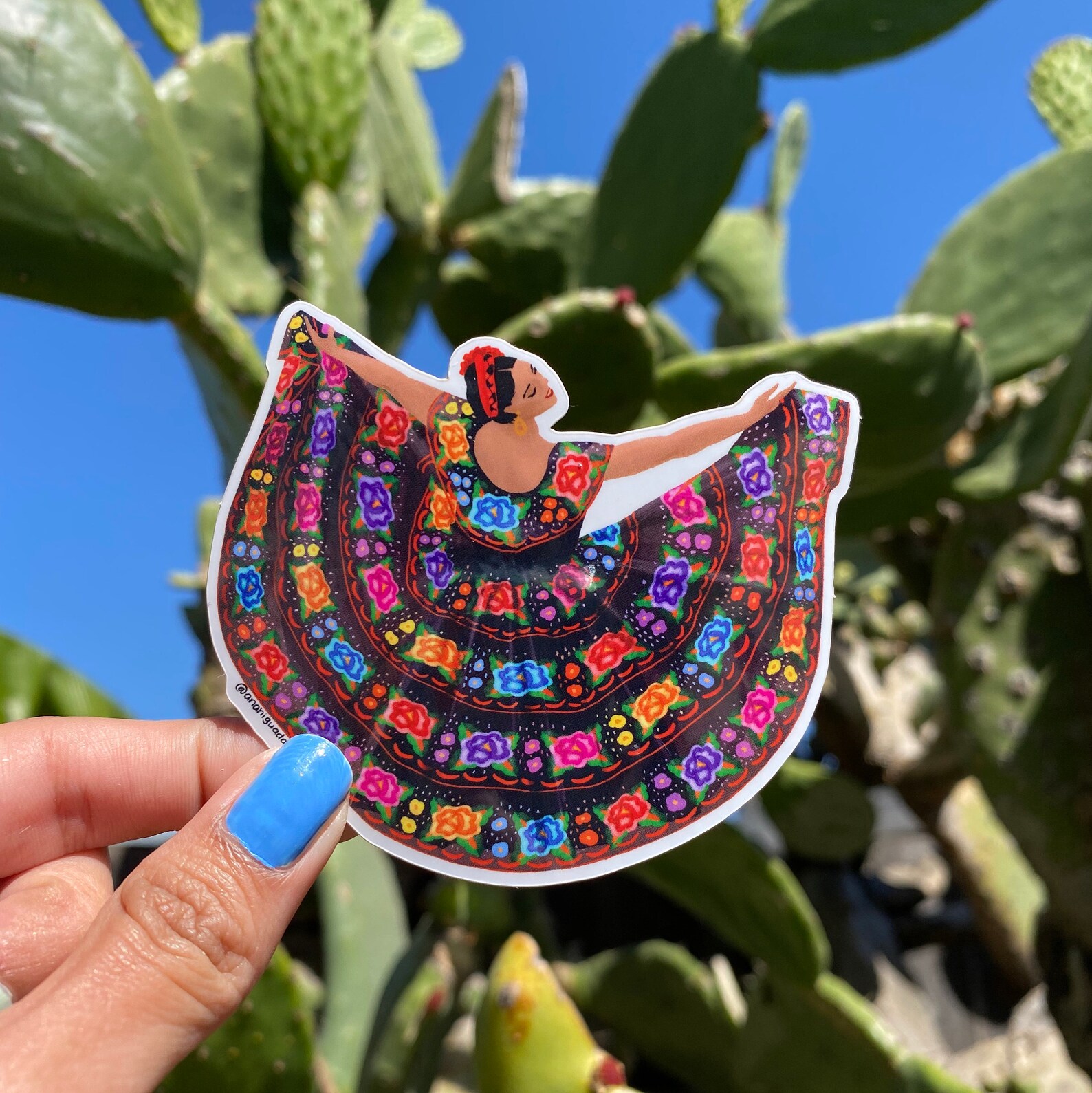 WATERPROOF Chiapas Ballet Folklorico Sticker - Etsy