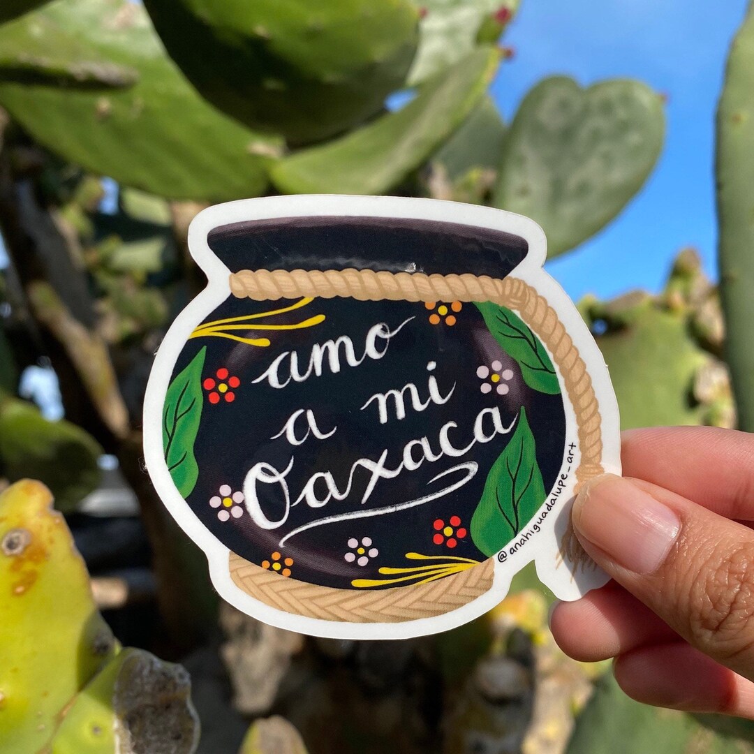 Waterproof Ollitas Sticker- Amo a Mi Oaxaca - Etsy
