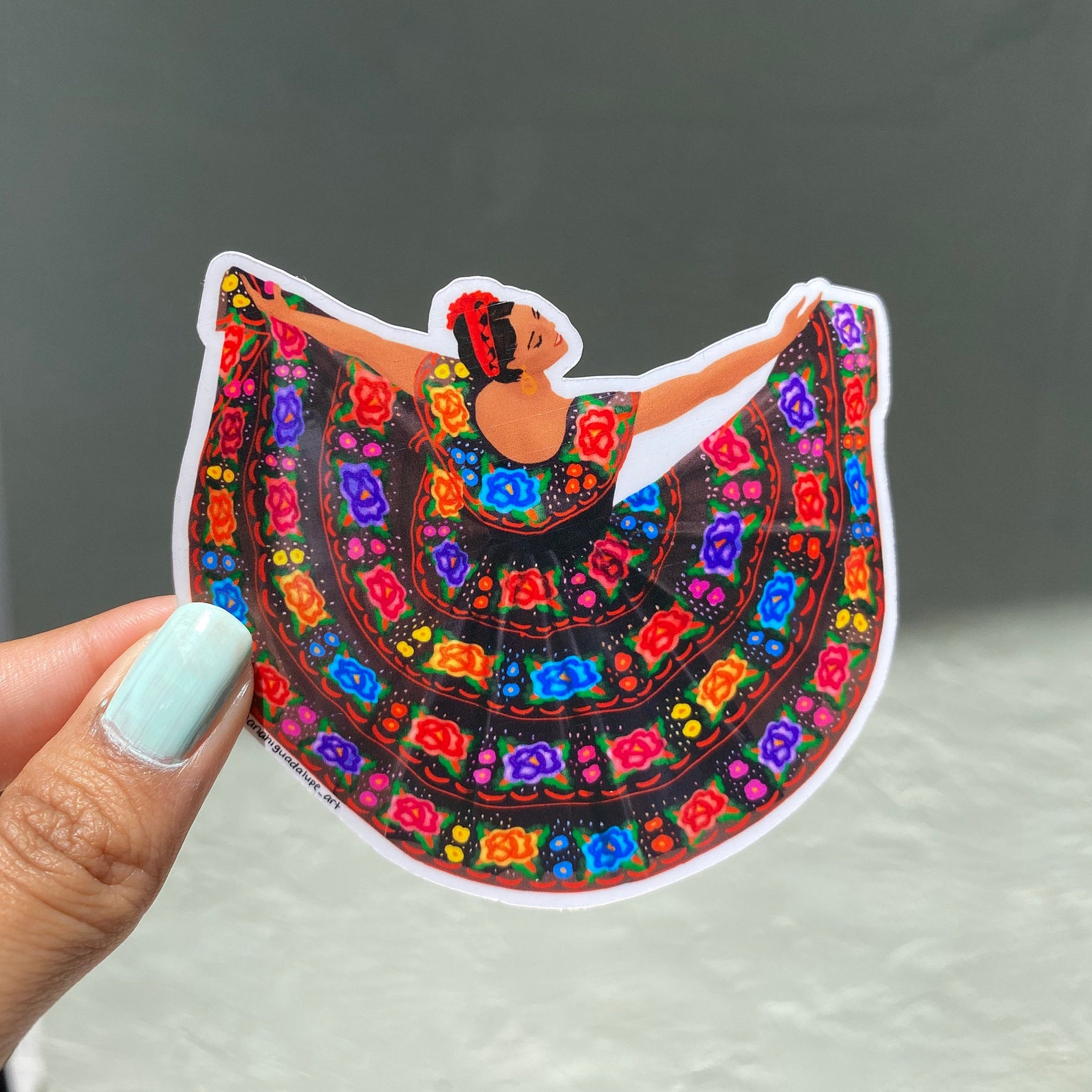 WATERPROOF Chiapas Ballet Folklorico Sticker | Etsy