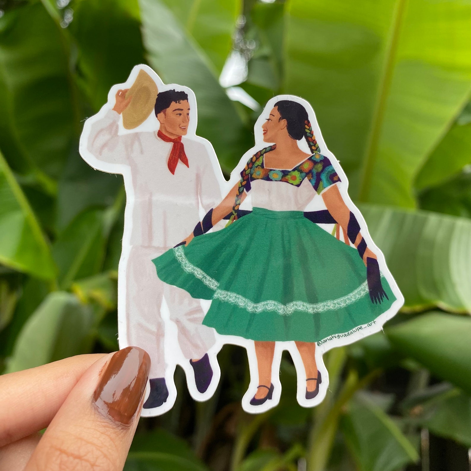 WATERPROOF Hidalgo, Huapango Huasteca Sticker - Etsy