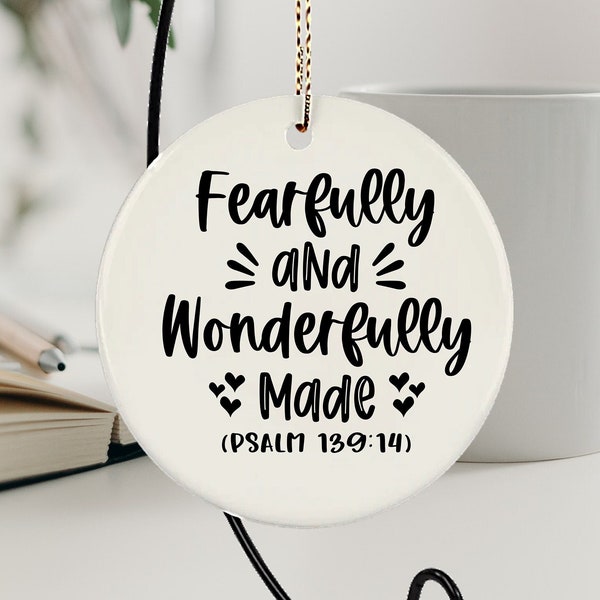 Bible Verse Ornament - Etsy