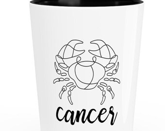 Zodiac Shot Glass - Etsy