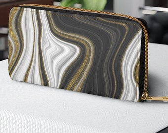 Marble Wallet - Etsy