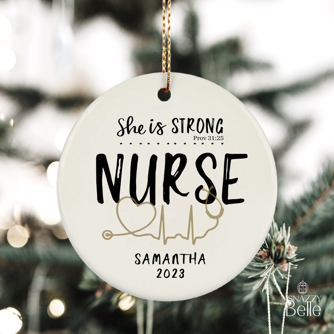 Nurse Gift for Women Nurse Christmas Ornament Nurse Decor - Etsy