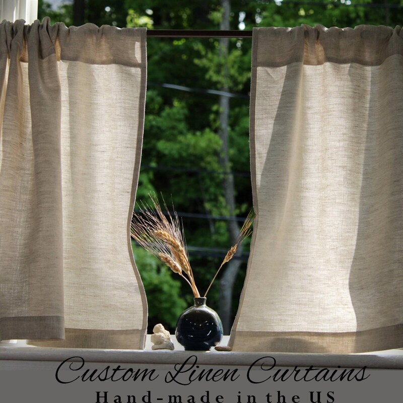 Short Curtains - Etsy