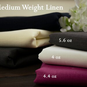 European EXTRA WIDE Linen Fabric by the Yard 100% Natural Linen Bedding ...