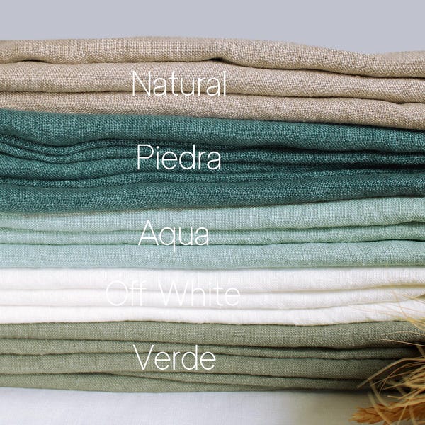 Washed Linen Fabric - Etsy