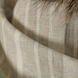 EXTRA WIDE Linen Fabric by the Yard From Europe / UNDYED Linen Fabric ...