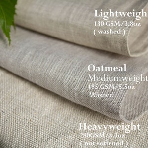100% Natural Undyed Linen Fabric by the Yard From Europe - Etsy