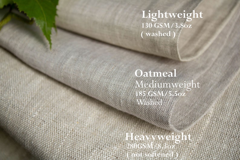 100% Natural Undyed Linen Fabric by the Yard From Europe - Etsy