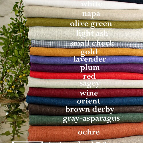 Extra Wide Linen Twill Woven Fabric 100% Flax White / Natural | Etsy