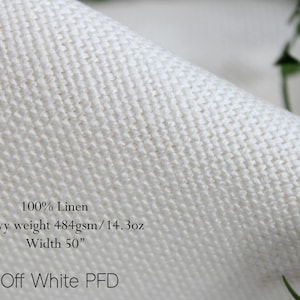 Luxurious Upholstery Linen Fabric / Heavy Linen Fabric by the Yard ...