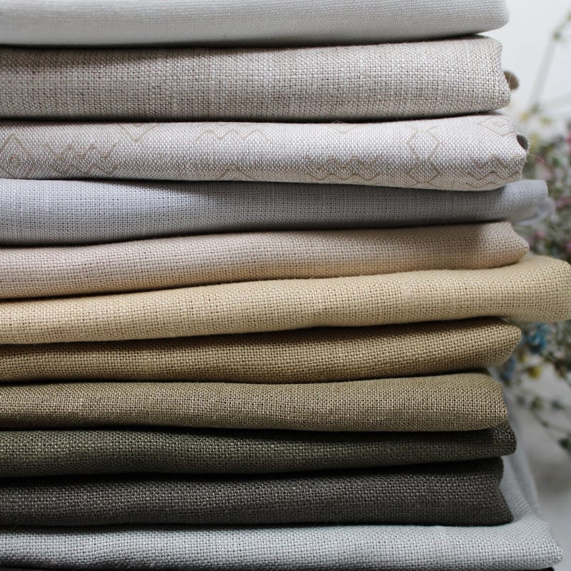 Linen by the Yard - Etsy