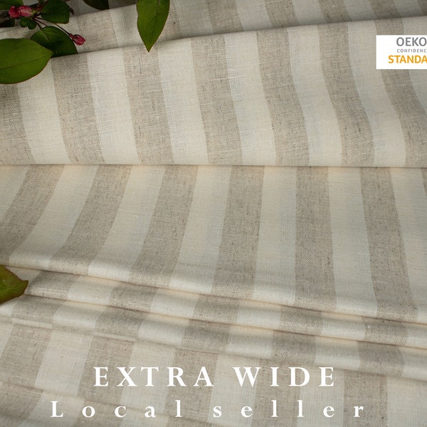 Wide Stripe Fabric - Etsy