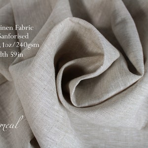 Luxury Linen Fabric: Elegant & Soft / 100% Linen Fabric by the Yard for ...