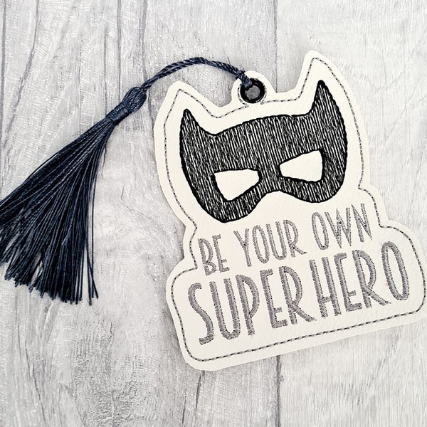 Superhero Bookmark - Etsy