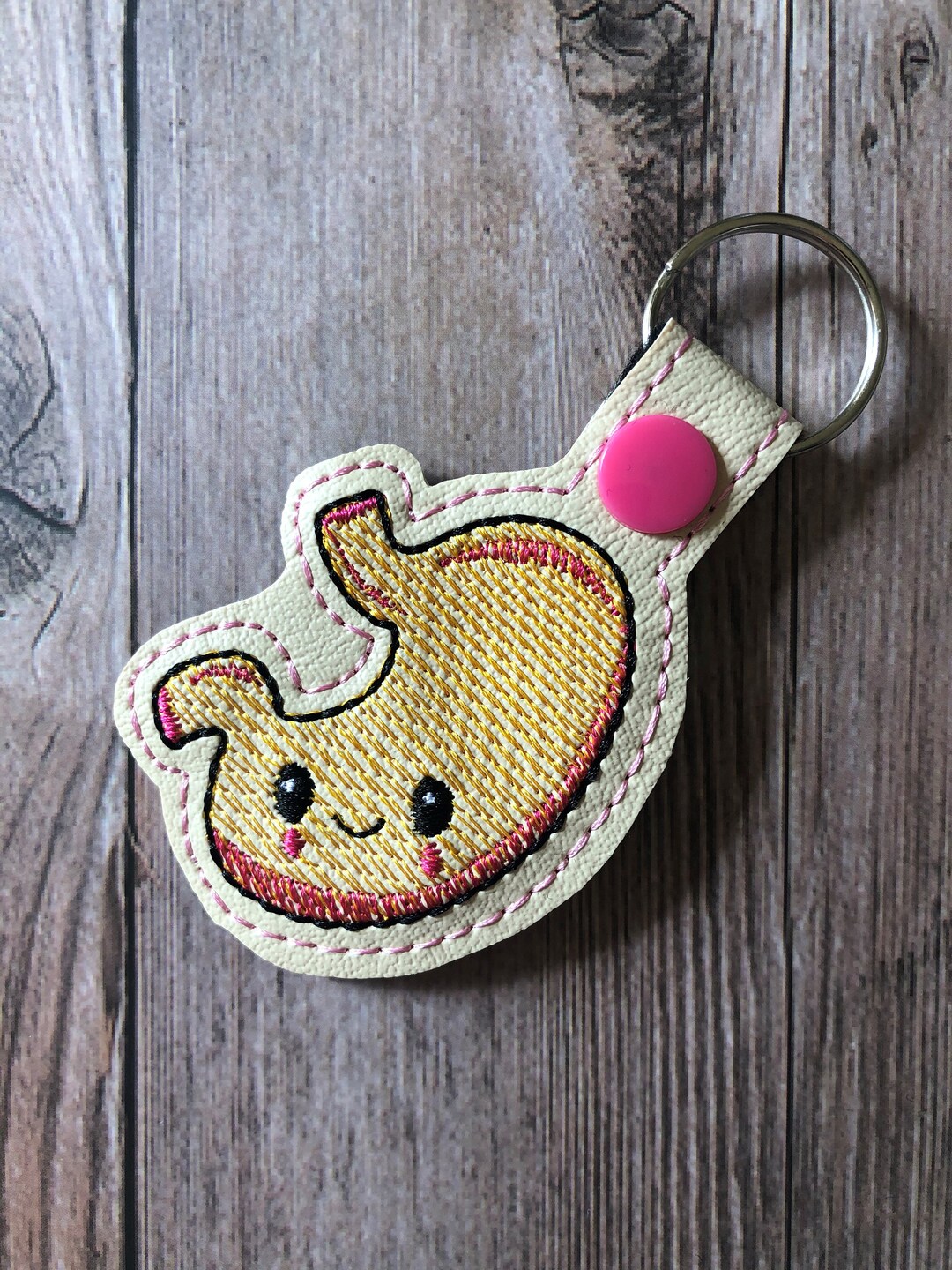 Kawaii Kidney Snaptab Embroidery Design DIGITAL DOWNLOAD Machine ...