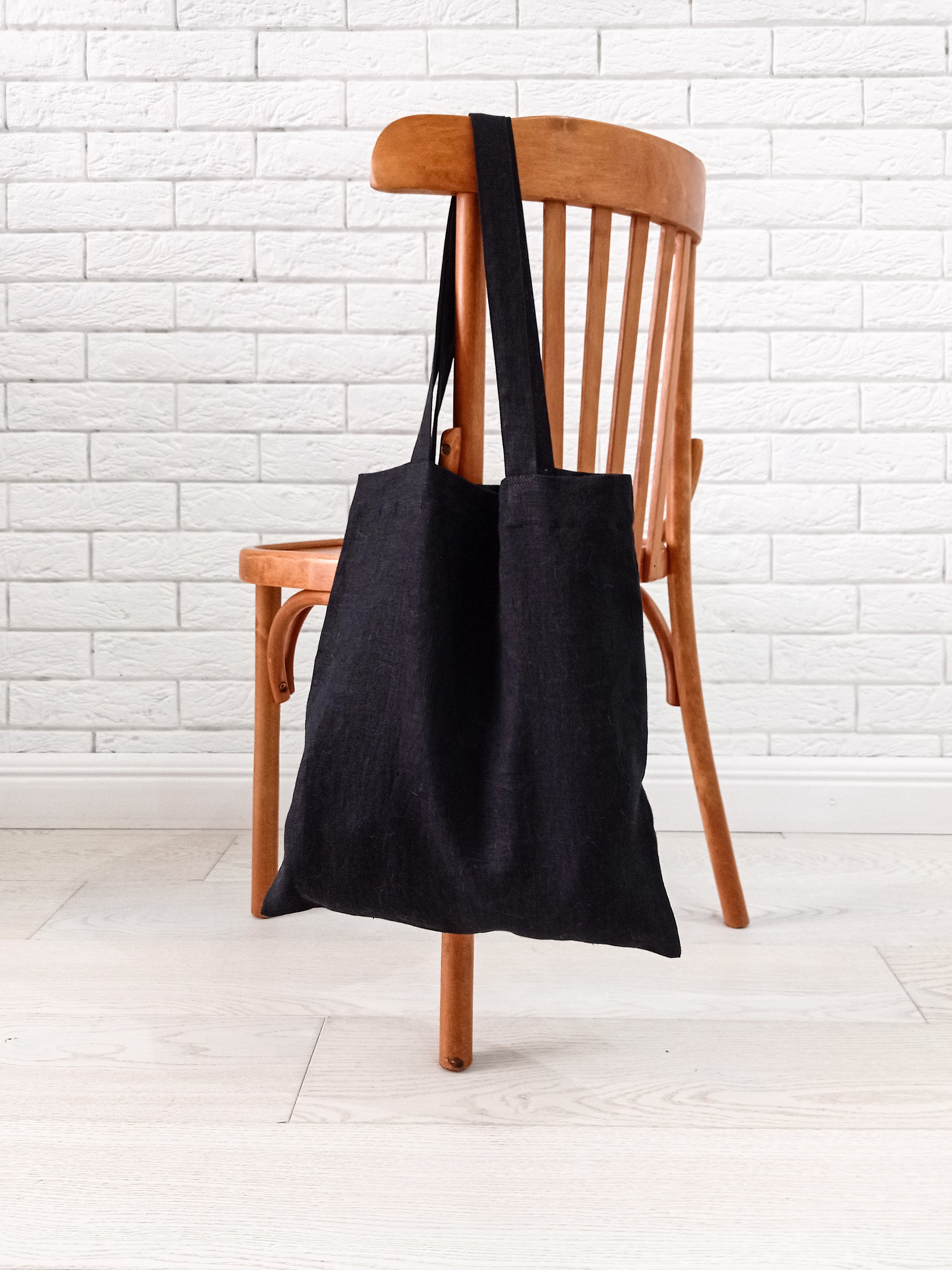 Linen bag Linen shoulder bag Linen tote bag Linen shopping | Etsy